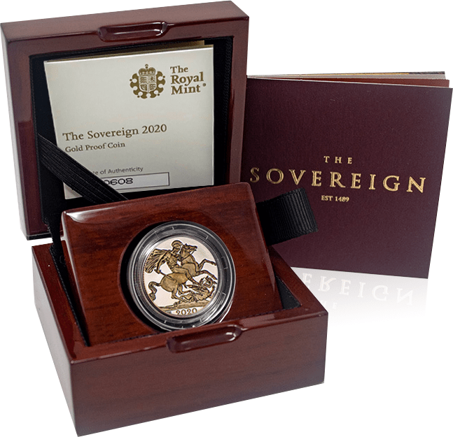 2020 Gold Proof Sovereign - Queen Elizabeth II - The Royal Mint